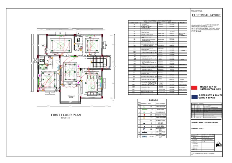 Electrical Layout2 | PDF | Cooking | Architectural Design