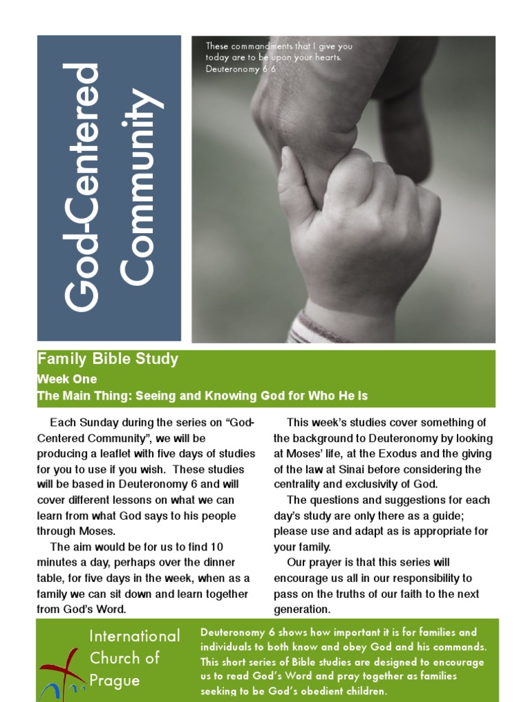 Family Bible Study: International Church of Prague | PDF | Book Of ...