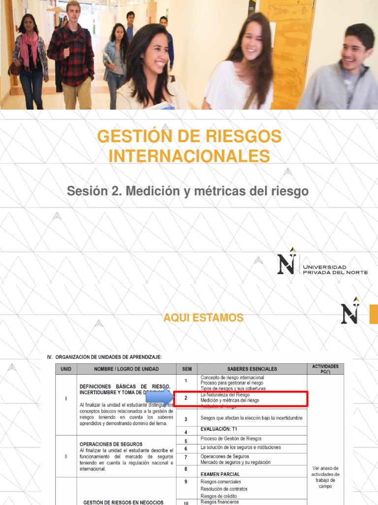 Sesión 2 - Medición y Métricas Del Riesgo | PDF | Riesgo | Science