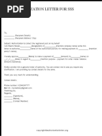 PLDT Authorization Letter | PDF