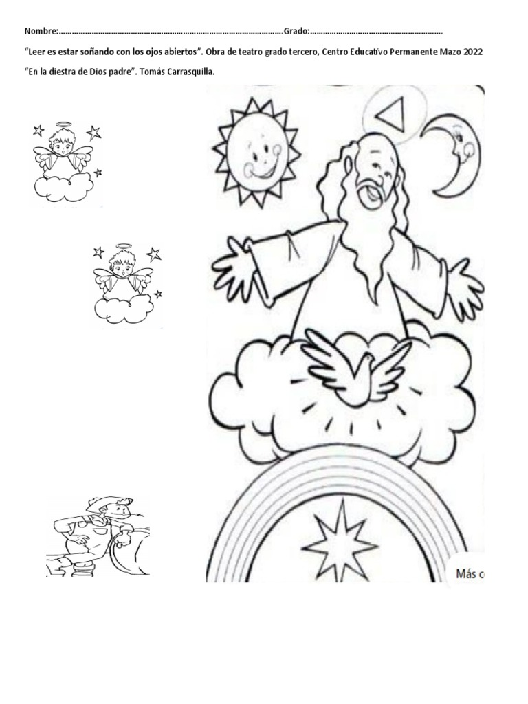 En La Diestra de Dios Padre. Guión Teatral | PDF