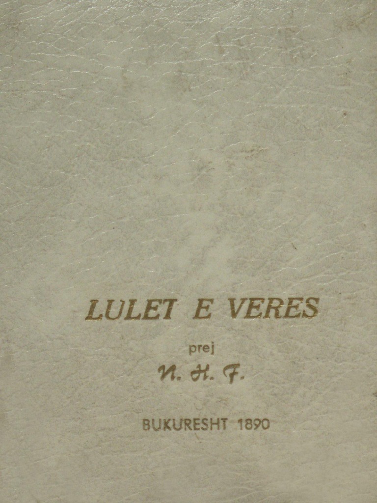 Luletë e Verësë - Naim Frashëri | PDF