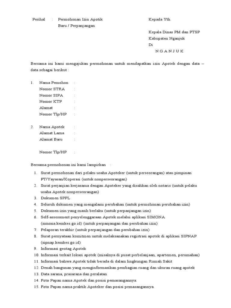Form Apotek 2022 Oss Rba | PDF | Pengelolaan Keuangan & Uang ...