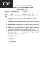 Contoh Kartu SPP Les Privat | PDF