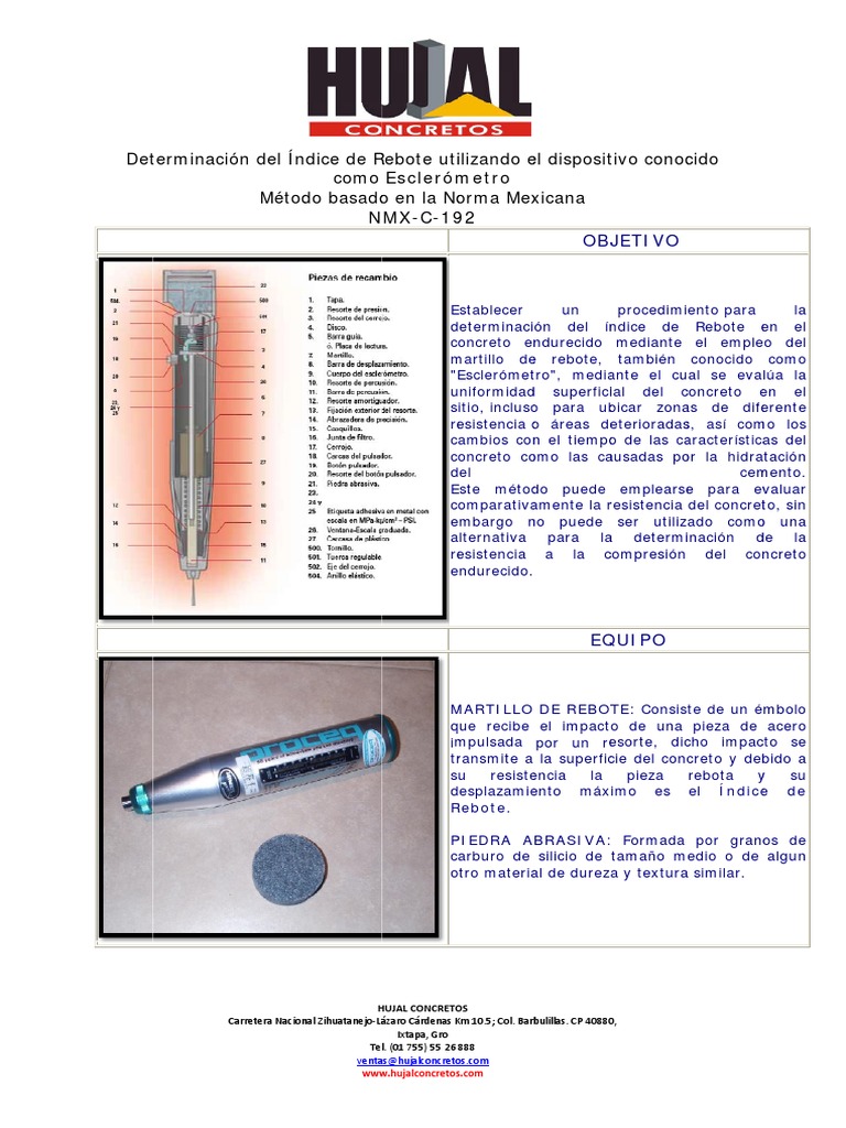Método Basado en La Norma Mexicana NMX-C-192 | Descargar gratis PDF ...