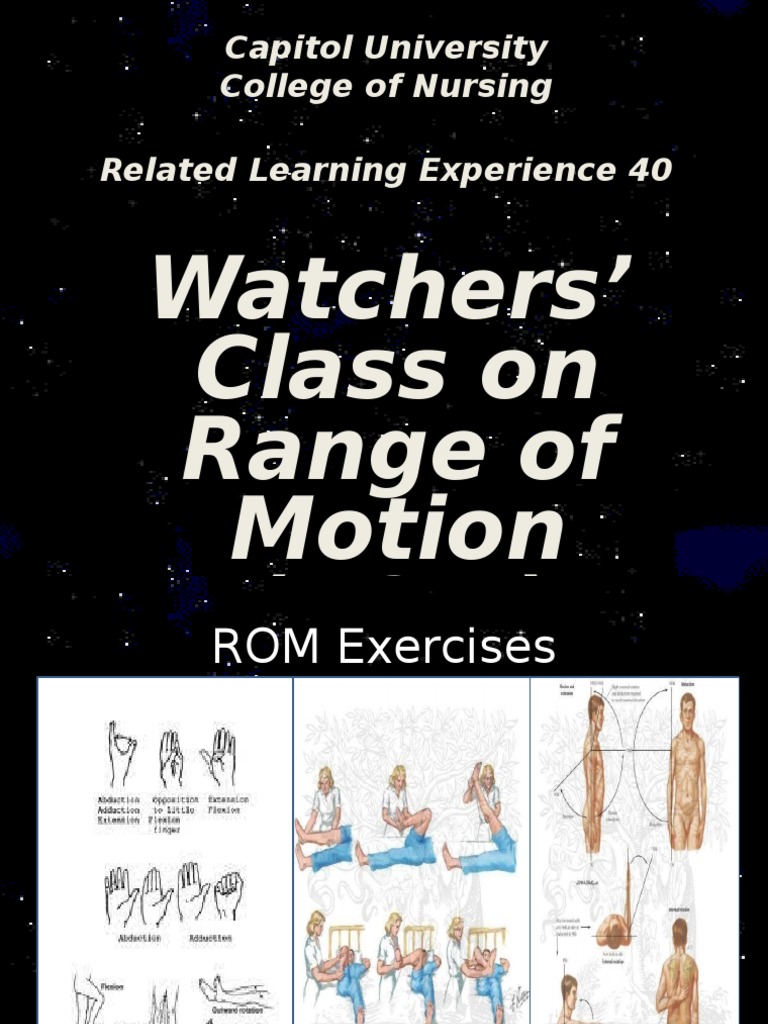 Maintaining Mobility Through Range of Motion Exercises: A Guide to ...