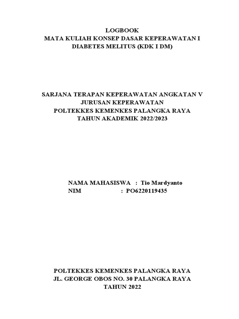 Logbook Tugas III | PDF