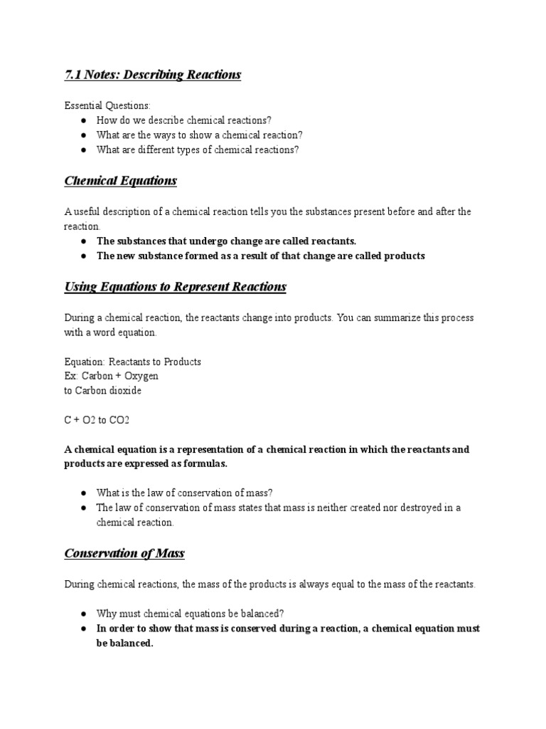 Science Notes | Download Free PDF | Mole (Unit) | Chemical Substances