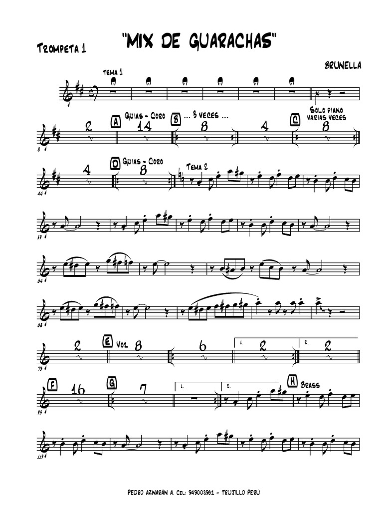 Mix de Guarachas - 1 | PDF