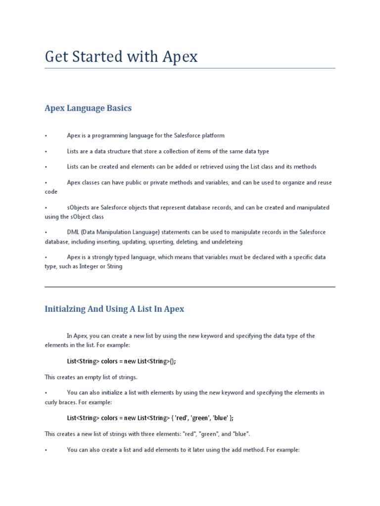 Apex Class for Account Insertion | PDF | Method (Computer Programming ...