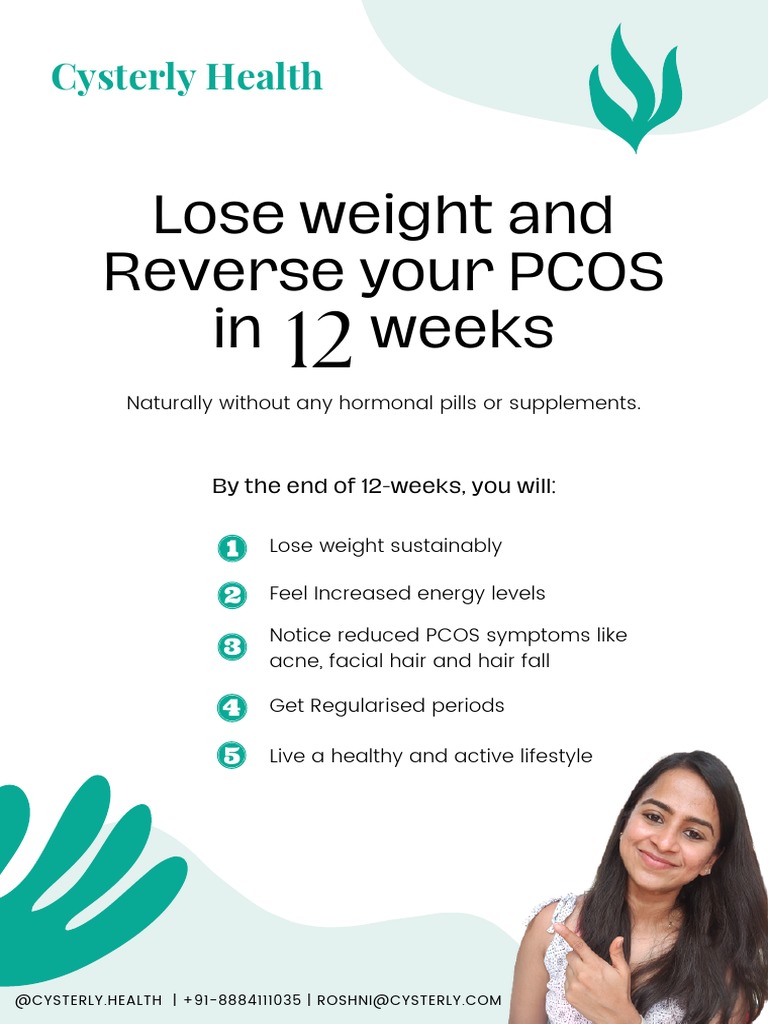 12-Week PCOS Weight Loss Program | PDF | Polycystic Ovary Syndrome ...