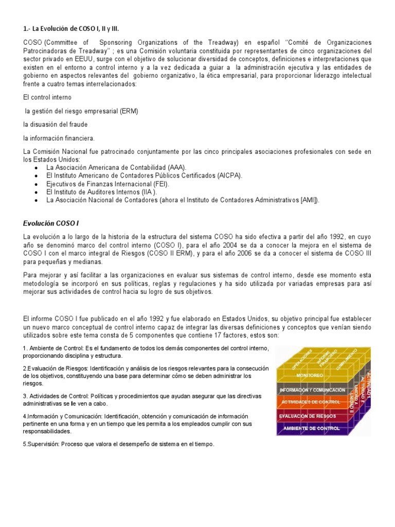 Coso I, Ii y Iii | PDF | Sistema | Business