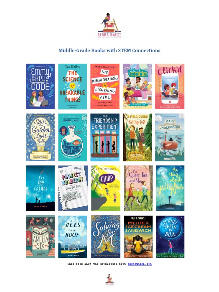 Middle-Grade STEM Books List | PDF | Science