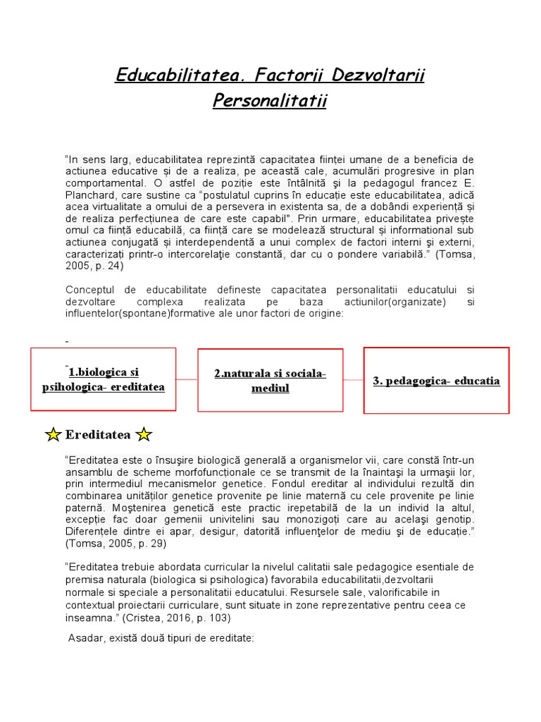 Educabilitatea Ref2 | PDF