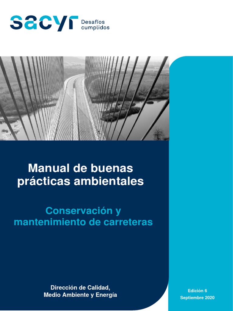 MBPA Conservación y Mantenimiento de Carreteras - Ed6 - Sept20 | PDF ...