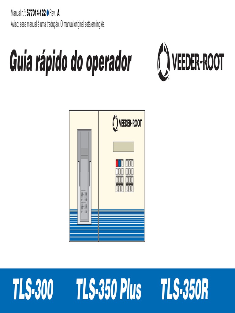 Guia Rápido Do Operador: TLS-300 TLS-350 Plus TLS-350R | PDF | Livros