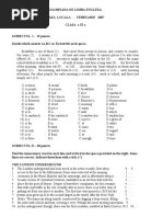 Aspekto NG Pandiwa - Worksheet | PDF | Morphology | Languages