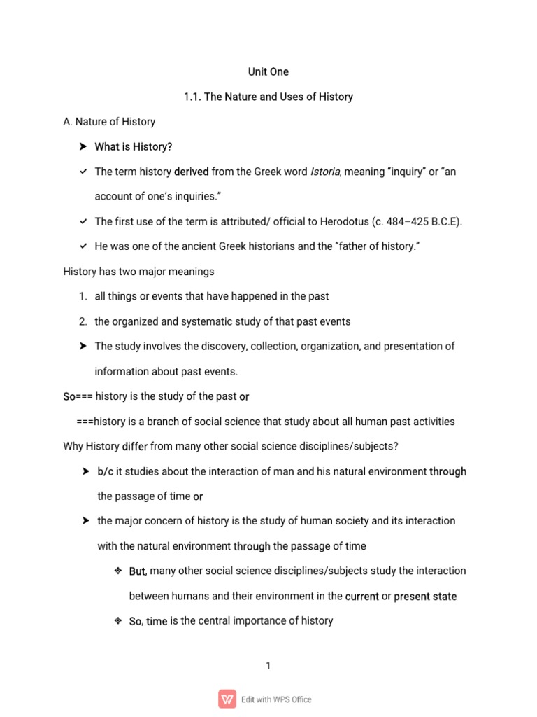 Overview of Historical Study and Sources | PDF