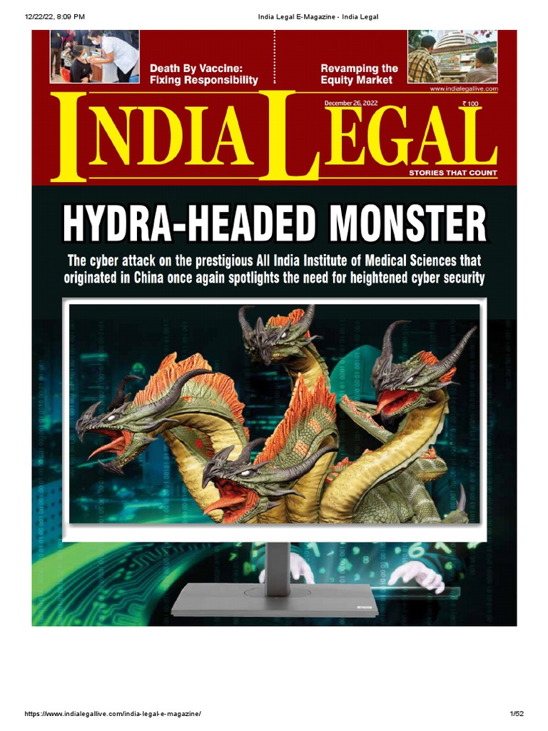 India Legal E-Magazine - India Legal | PDF