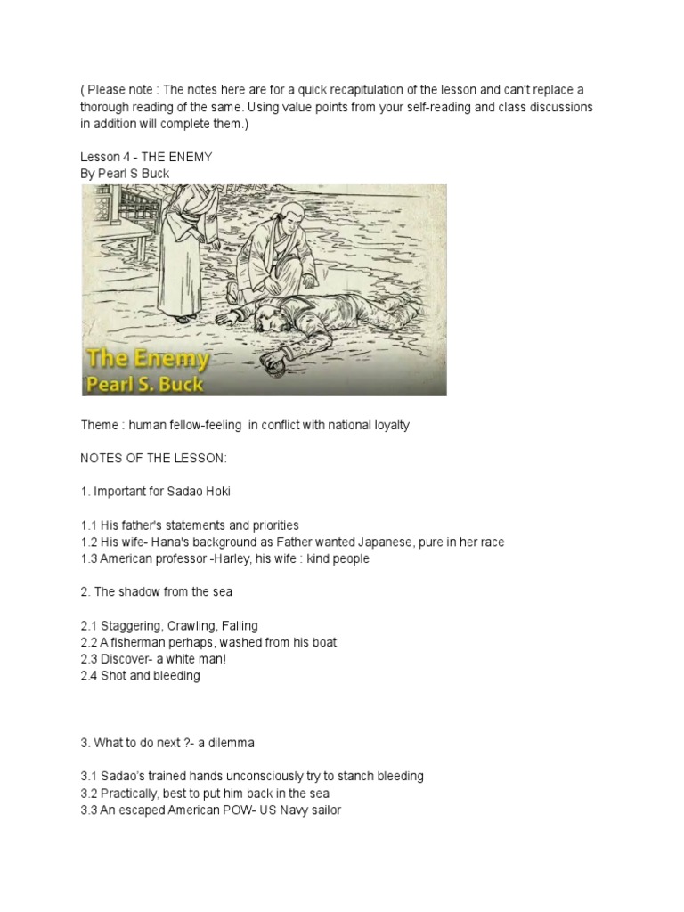 V 4. The Enemy | PDF