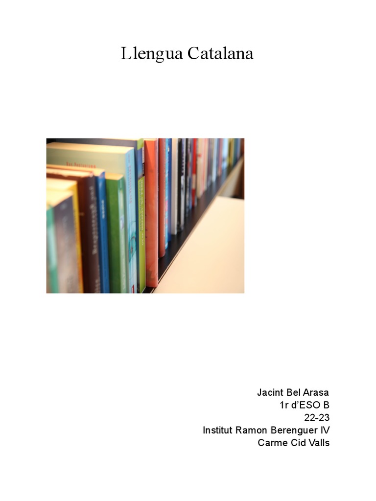Llengua Catalana | PDF