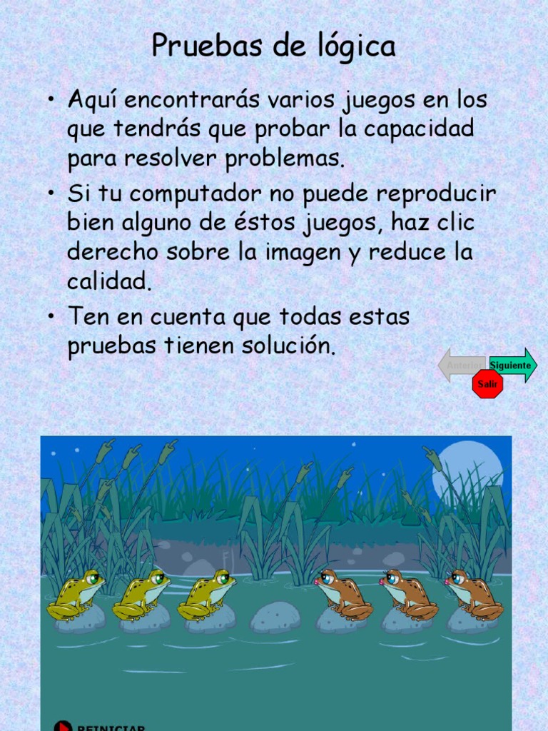 Pruebas Del Gica | PDF