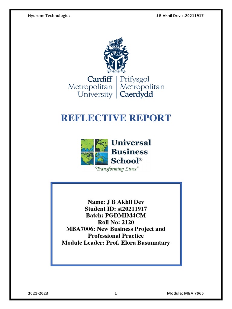 J B Akhil Dev-st20211917-Writ 2 | PDF | Unmanned Aerial Vehicle | Marketing