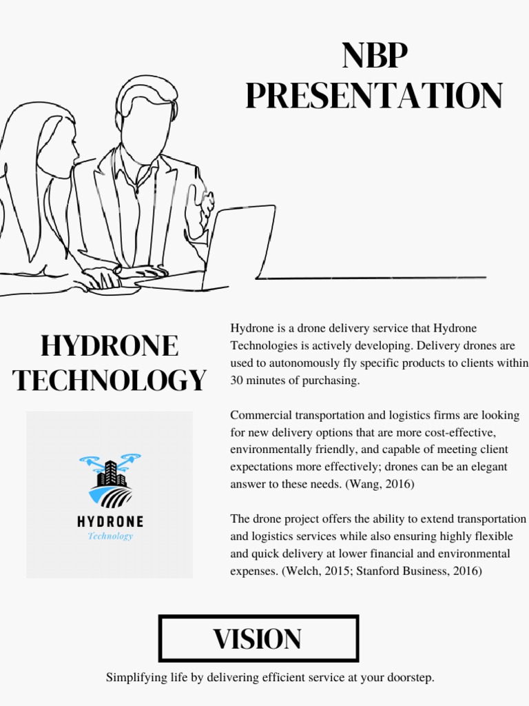 J B Akhil Dev-st20211917-NBP Elevator Pitch | PDF | Unmanned Aerial Vehicle | Marketing