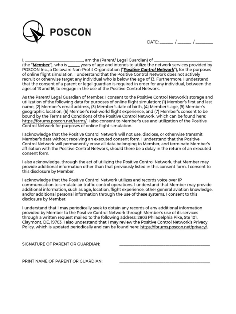 Minor Consent Form | PDF | Computer Network | Consent