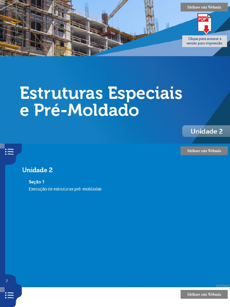 Estruturas Especiais Premoldado U2b | PDF