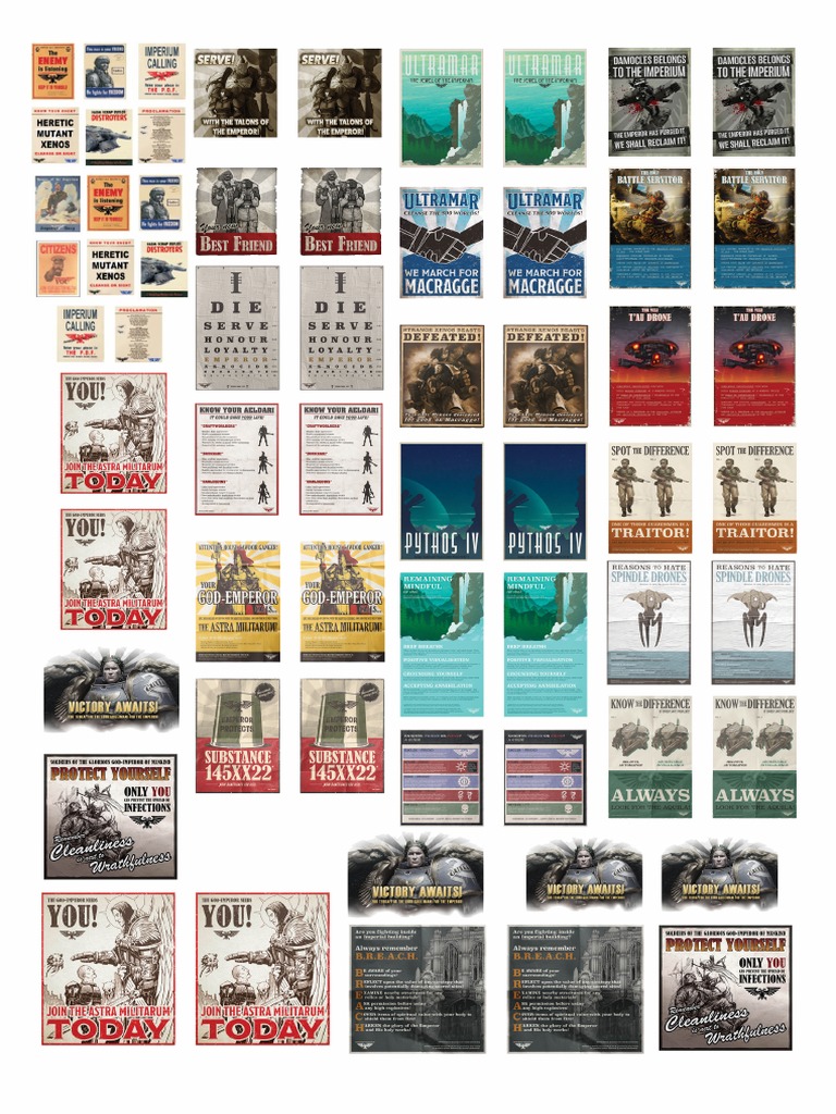 40k Propagandaposters | PDF