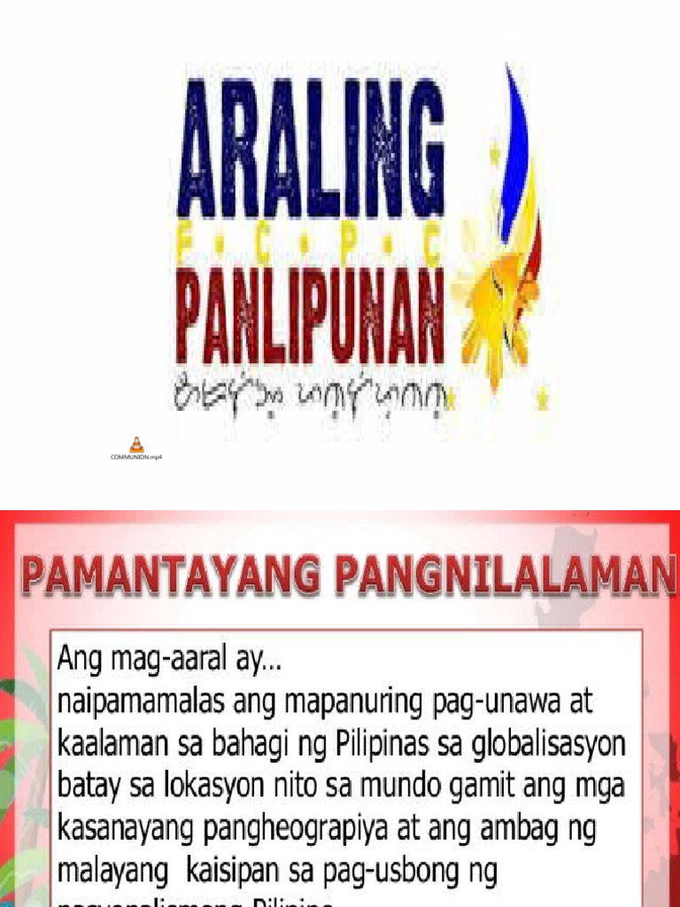 Araling Panlipunan | PDF
