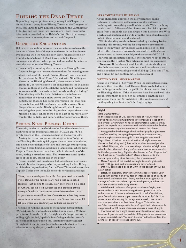 C1 - Finding The Dead Three | PDF | Law | Mystery, Thriller & Crime Fiction