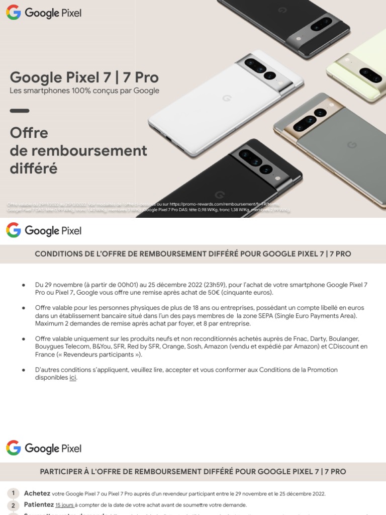 Google Pixel7 7pro 50e | PDF