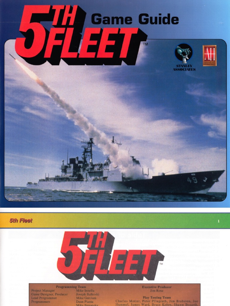 5th Fleet Game Guide | PDF