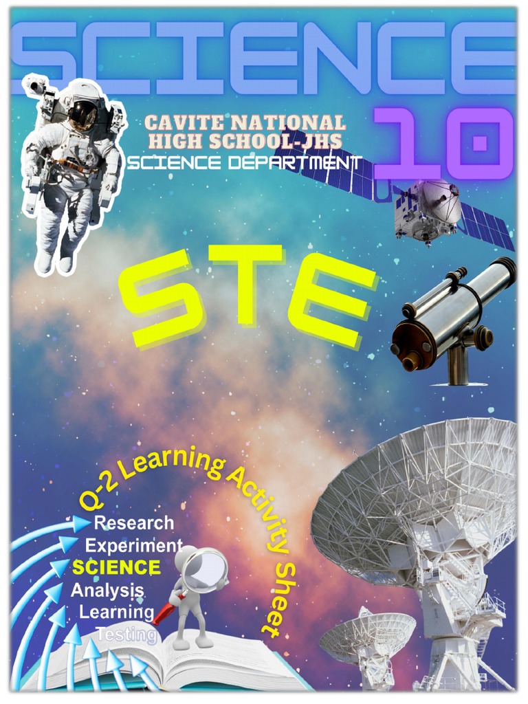Ste Q2-Sci 10 W1-4 | PDF | Electromagnetic Spectrum | Electromagnetic Radiation