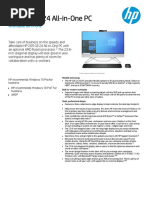 HP ProStudio 4 All-In-One G1i 23.8 Inch Desktop AI PC - Datasheet | PDF | Usb | Windows 10