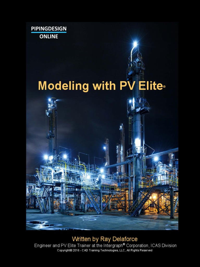 Modeling With PV Elite Lesson Guide | PDF | Ellipse | All Rights Reserved