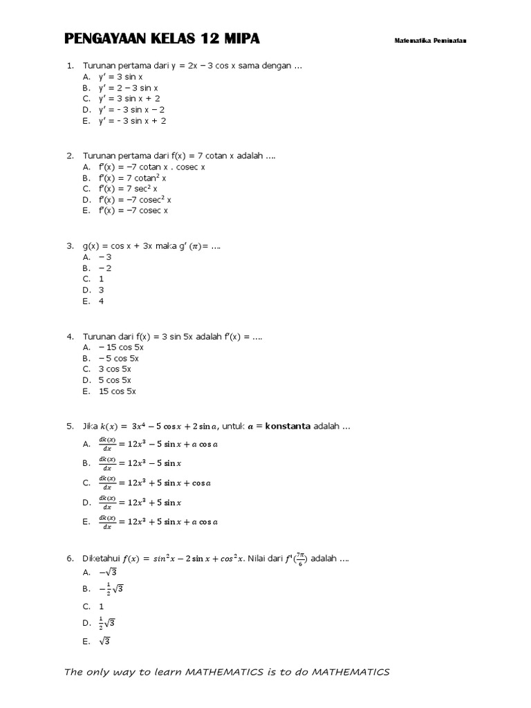 Pengayaan 12 Matan | PDF