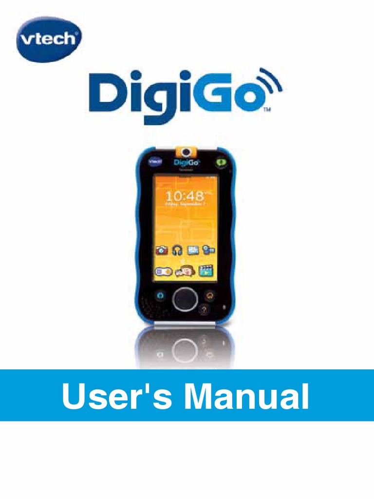 Digi Go User Manual | PDF | Battery Charger | Usb