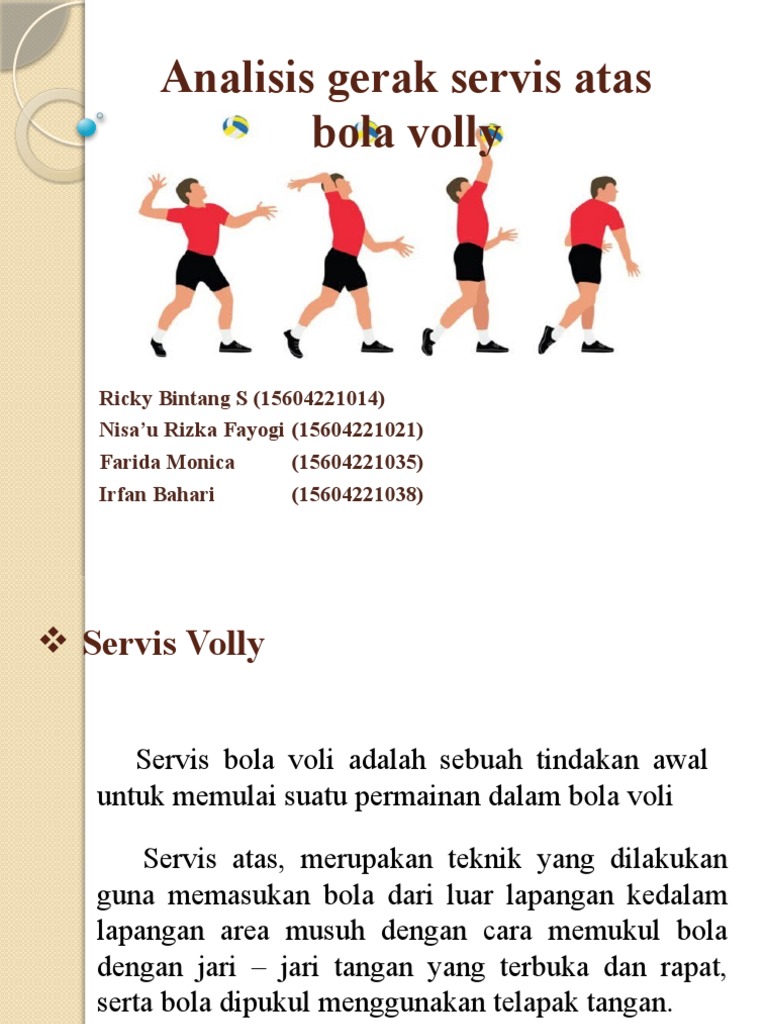 Analisis Gerak Servis Atas Bola Volly | PDF