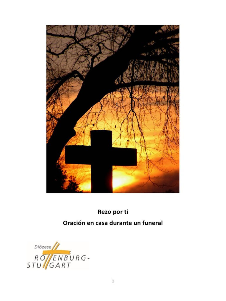 Oracion en Casa Durante Un Funeral - Una Persona | PDF | Oración ...