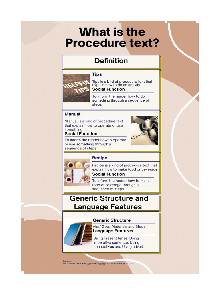 What Is The Procedure Text | PDF | Linguistics | Cognition