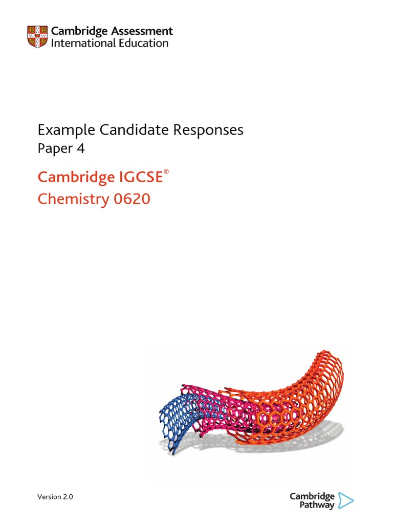 0620 Example Candidate Responses Paper 4 | Download Free PDF | Isotope ... 0620 Example Candidate Responses Paper 4 | Download Free PDF | Isotope ...