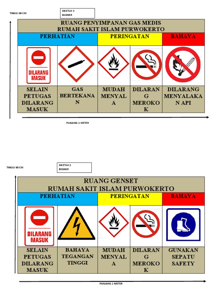 Ruang Penyimpanan Gas Medis | PDF