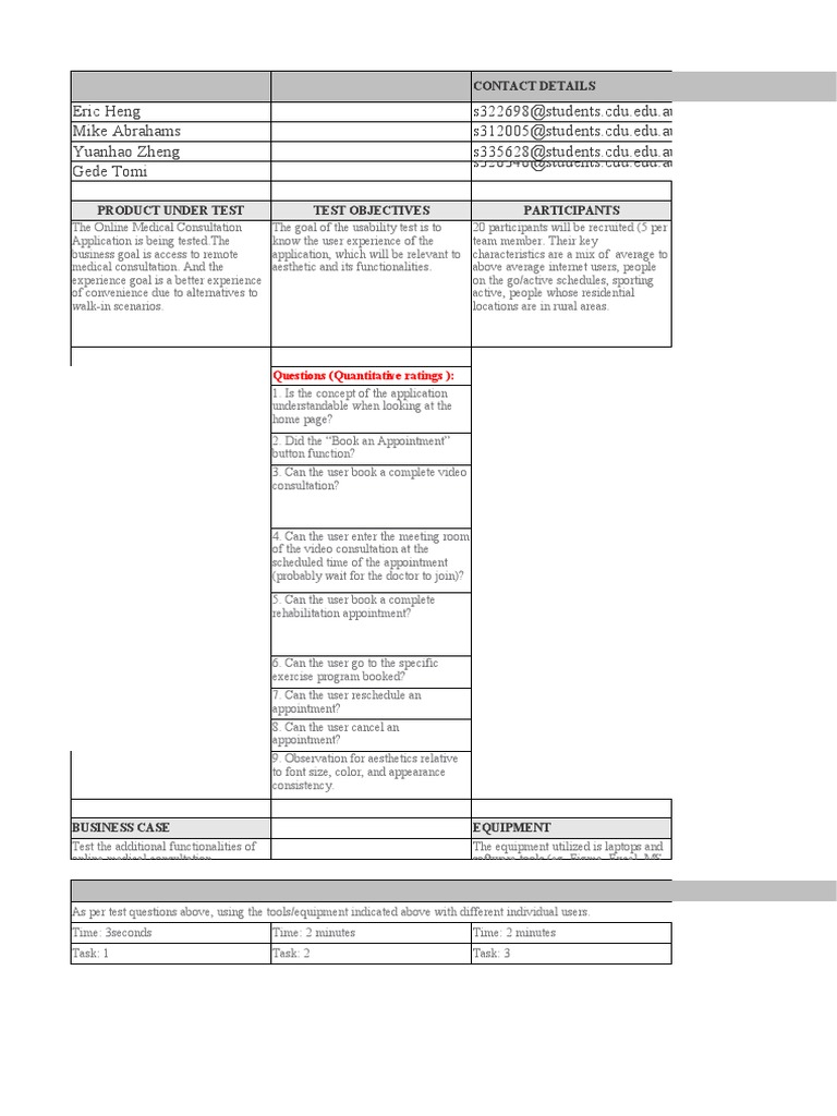 Individual Testing Eric Heng Tea | PDF | Usability | Icon (Computing)