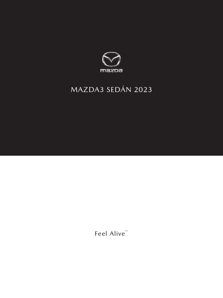 Ficha Tecnica Mazda3 Sedan 2023 v01 | Descargar gratis PDF | Sistema de freno antibloqueo ...