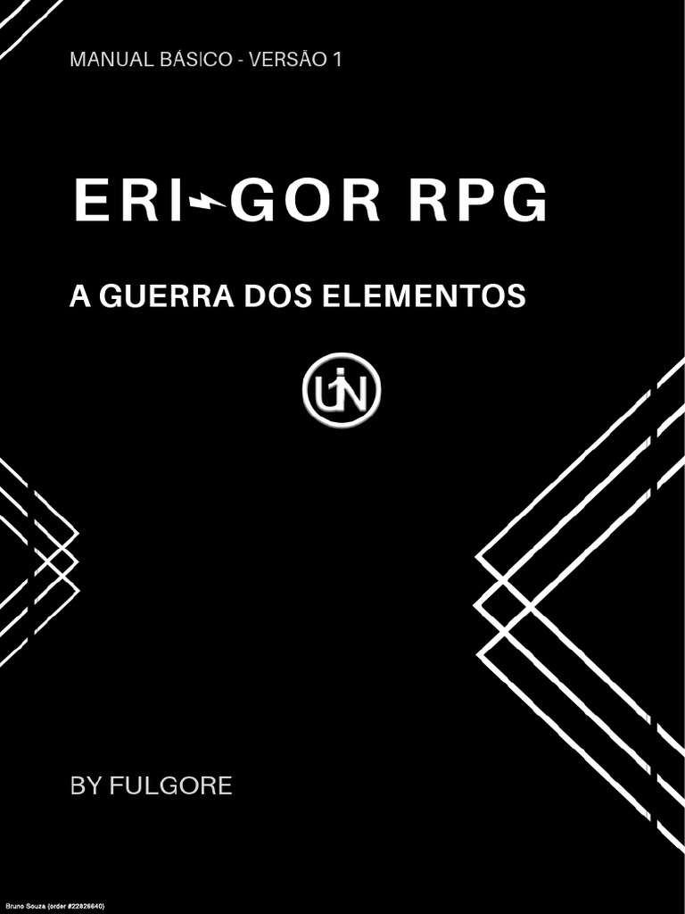 Eri - Gor RPG A Guerra Dos Elementos BETA v17 | PDF | Jogos de RPG