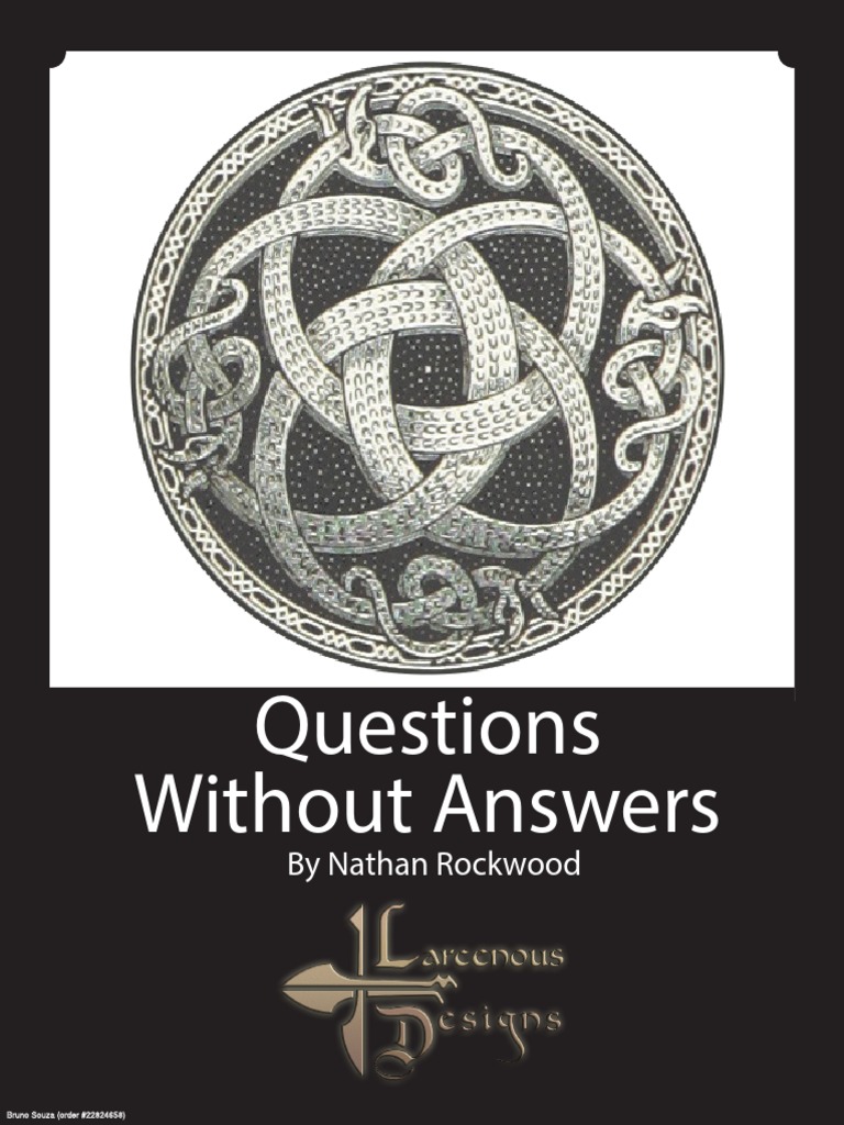 Questions Without Answers | PDF | Role Playing Games