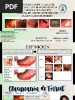 Escala Forrest en Hemorragia Digestiva | PDF | Cirugía | Medicina CLINICA